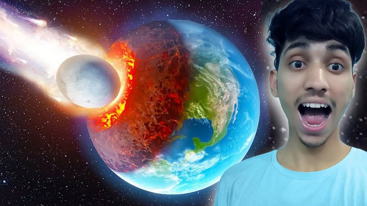 MOON Vs EARTH - SOLAR SMASH - YouTube