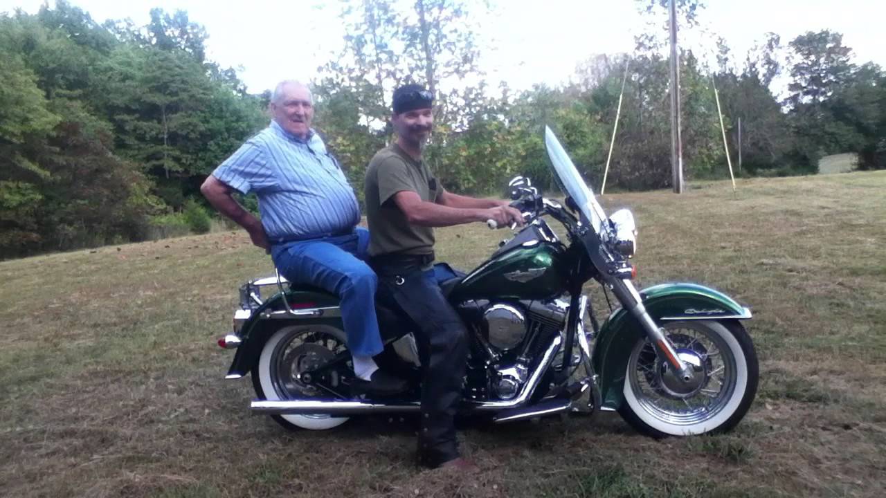 Grandpa Harley Ride - YouTube