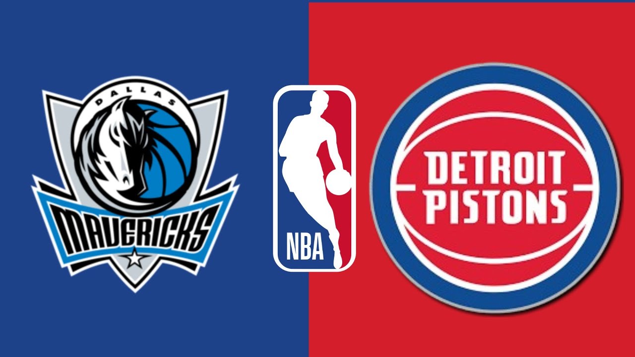 Dallas Mavericks VS Detroit Piston NBA LIVE SCORE - YouTube