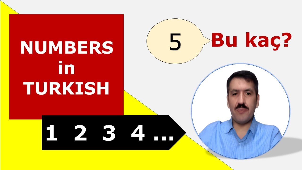 Learn Turkish: Numbers in Turkish_A1-8 - YouTube