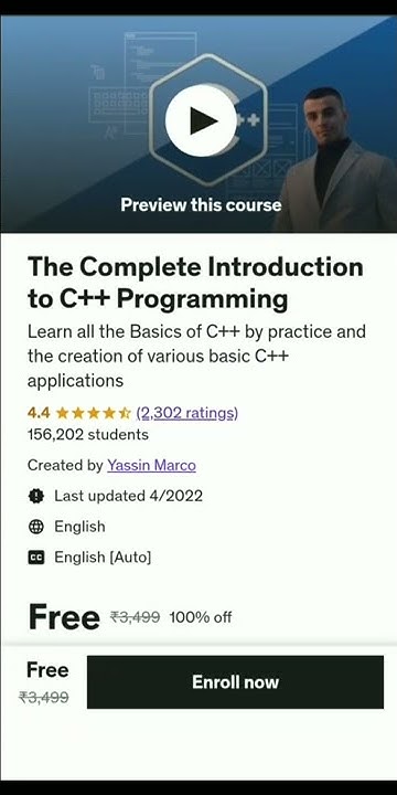 100% of best payed Udemy course c++ programming 100% of 4 day limited offer - YouTube