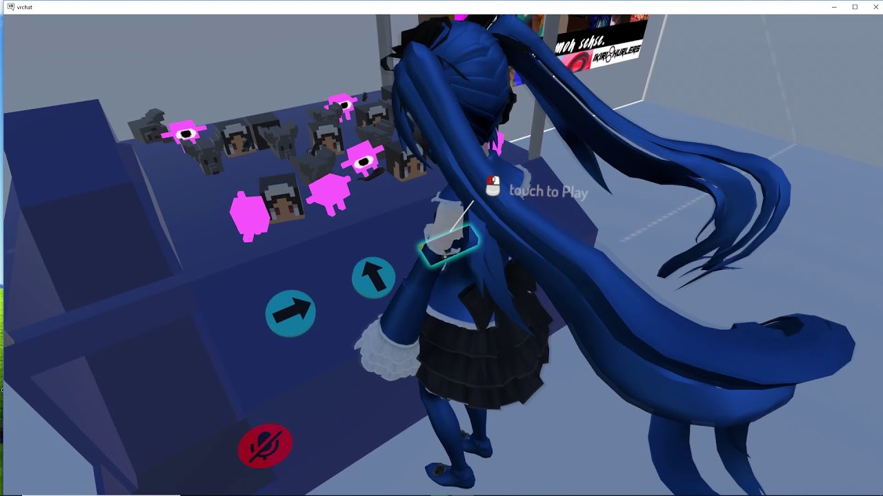 VR Chat Worlds - Virtual Arcade Toy Grab Machine - YouTube