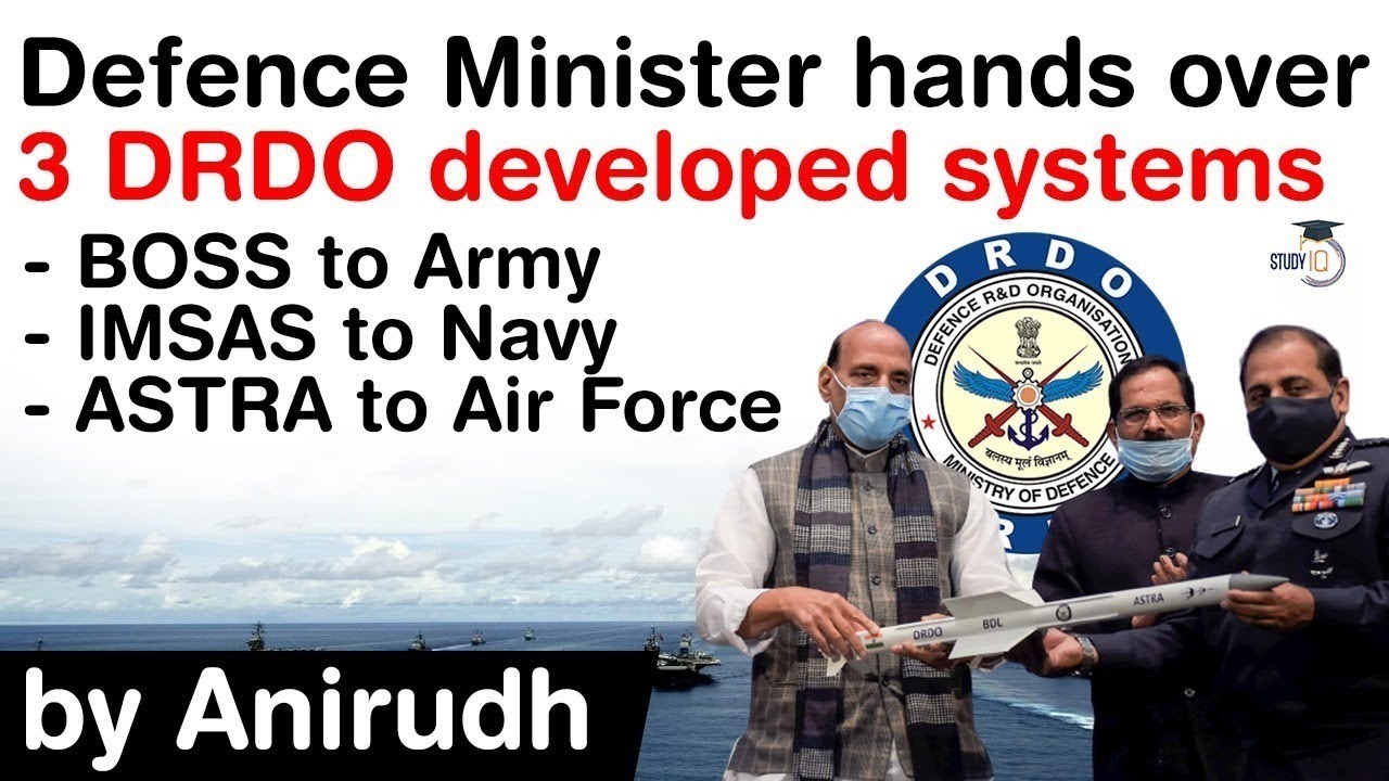Defence Minister hands over 3 DRDO developed systems BOSS to Army ...