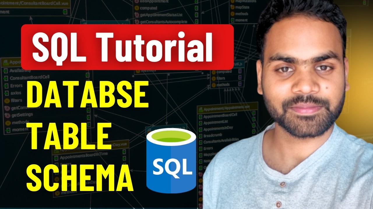 How to Create Database, Schema & Table with Constraints in SQL - YouTube