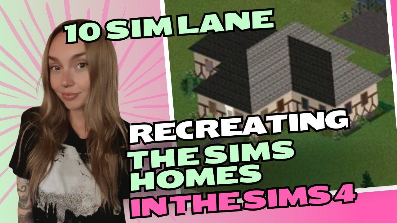 Recreating The Sims 1 Neighborhood 1 in The Sims 4! Building 10 Sim ...