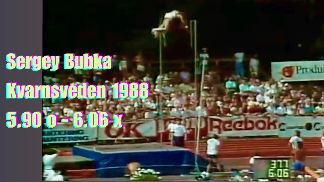 Kvarnsveden 1988 Bubka 5.90 Mitchell 10.05w - YouTube