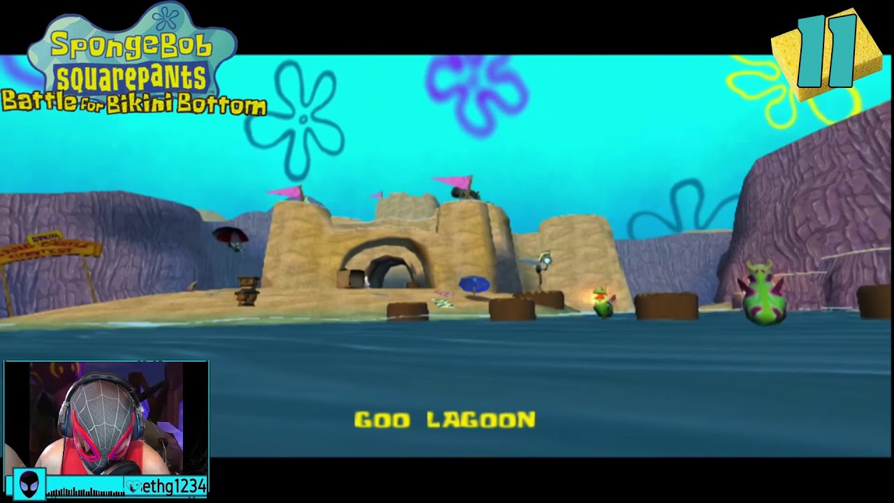 The Goo Lagoon! : SpongeBob Battle For Bikini Bottom (Part 11) - YouTube