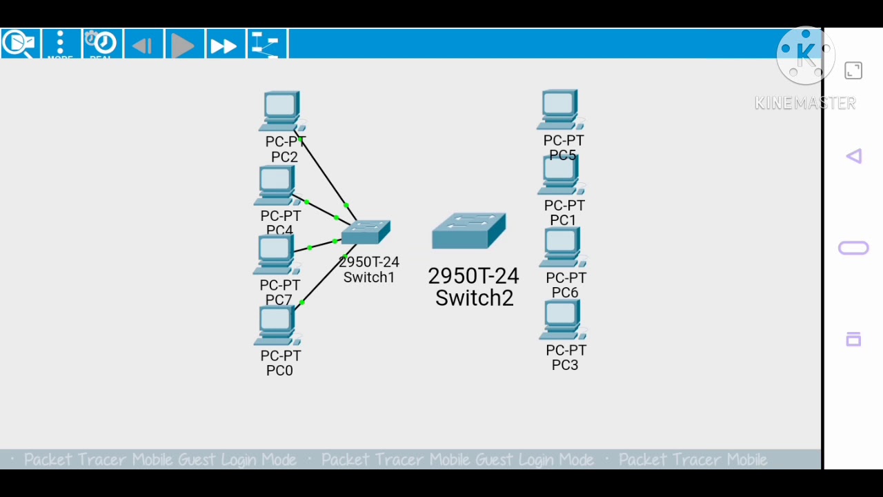 TUTORIAL VLAN MODE TRUNK - YouTube