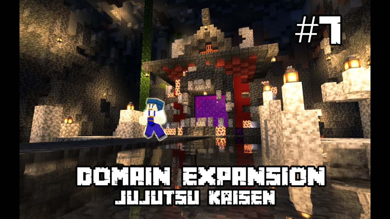 MEMBANGUN NETHER PORTAL ALA ANIME JUJUTSU KAISEN LETS PLAY MINECRAFT ...