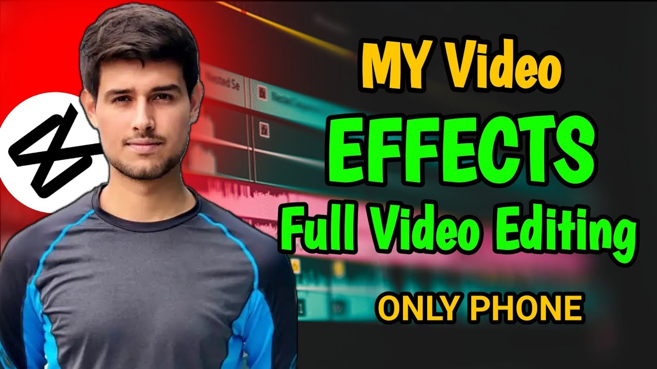Dhruv Rathee Video Editing in Phone Green Screen and without Green ...