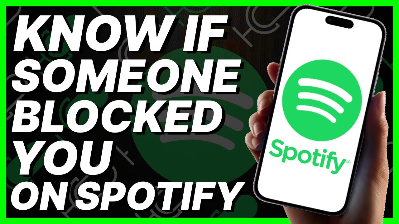 How To Know If Someone Blocked You On Spotify (2024) - YouTube
