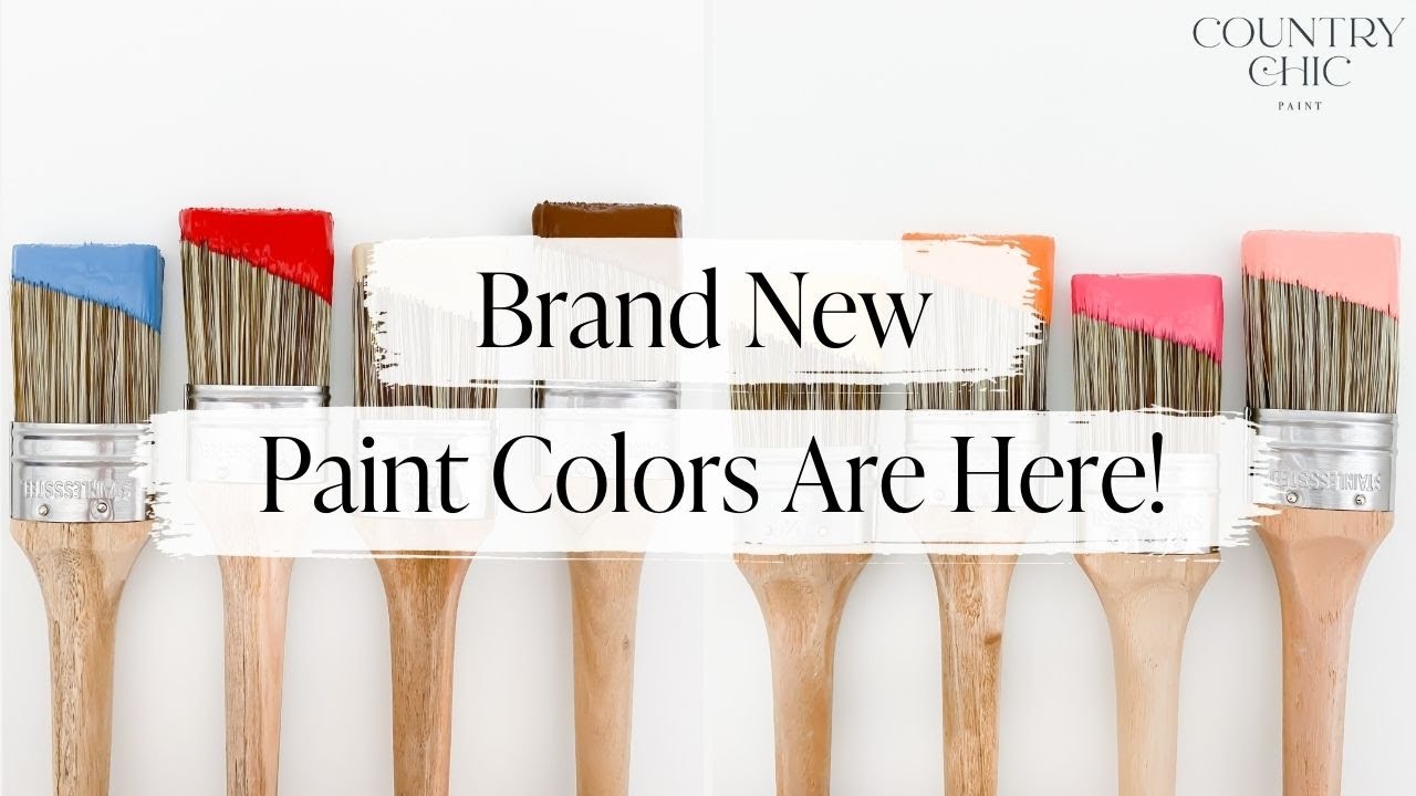Introducing the newest curated Country Chic Paint colors | 11 new paint ...