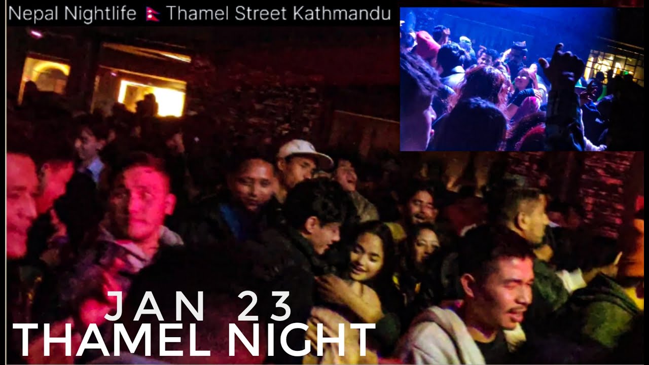 Nepal Nightlife 🤩 Thamel Street Jan 2023। Best Clubs in Kathmandu ...