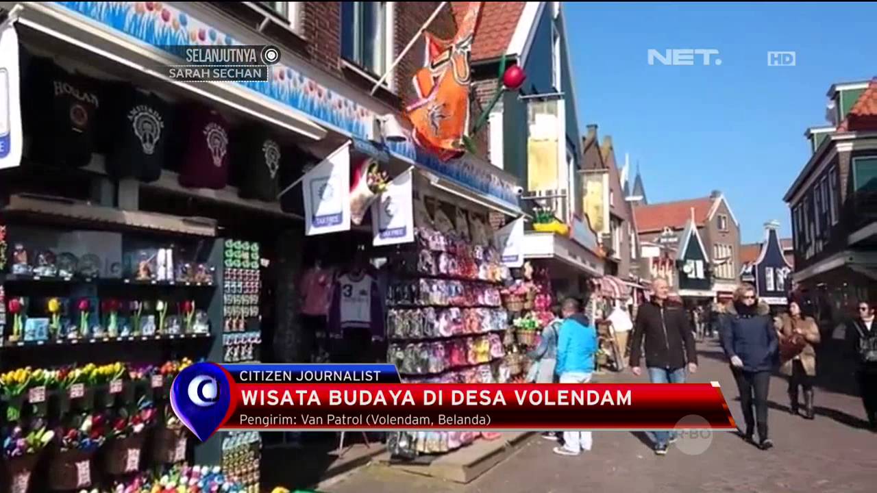 Wisata Budaya di Desa Volendam, Belanda - NET12 - YouTube