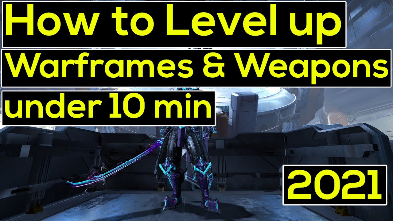 Warframe | Warframe leveling guide 2021 - YouTube