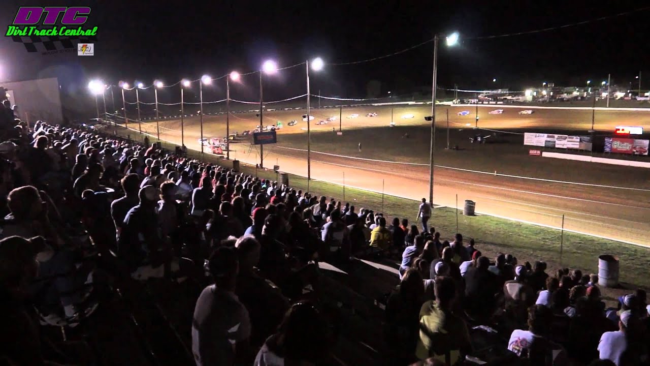 Thunder Hill Speedway IMCA Sport Mod A Feature 6 16 12 - YouTube