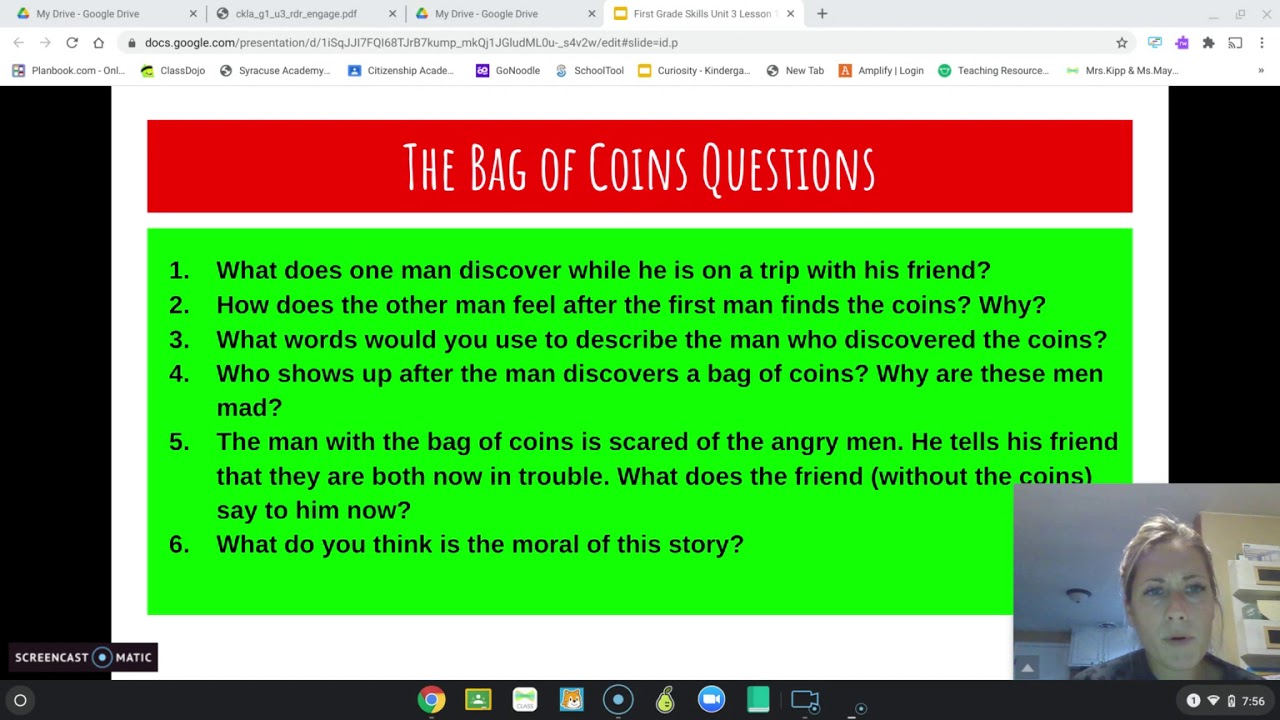 First Grade Unit 3 Lesson 12 - YouTube