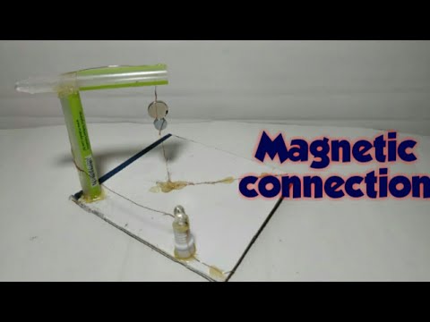 How to make a magnetic connection..... - YouTube