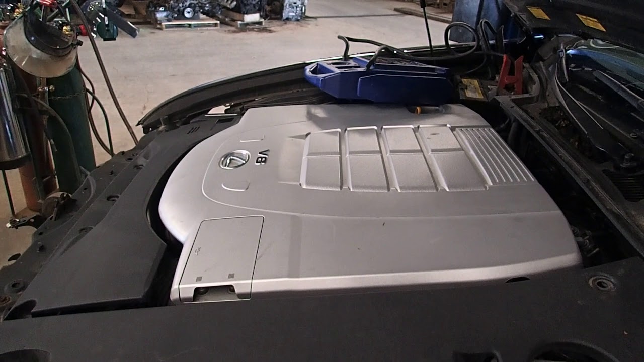 A18052 2009 LEXUS LS460 ENGINE TEST VIDEO - YouTube