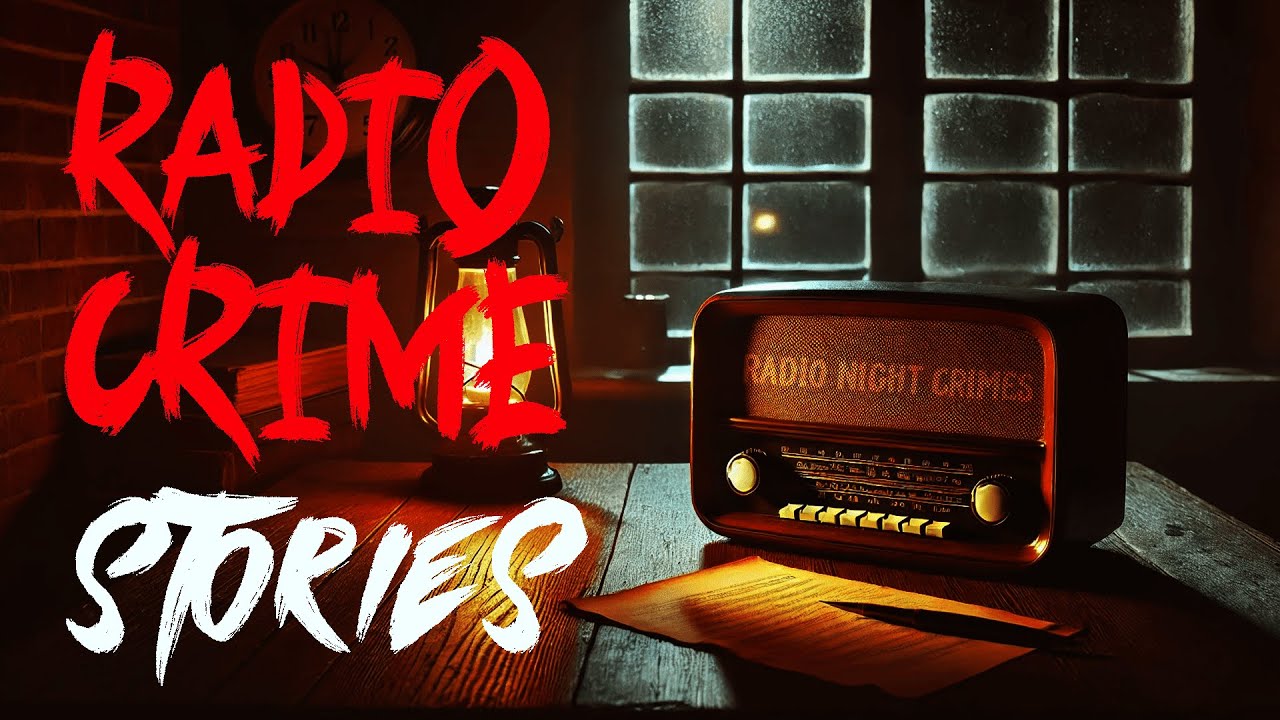 Most Disturbing Radio Crime Stories For Sleep With Rain Sound | Black ...