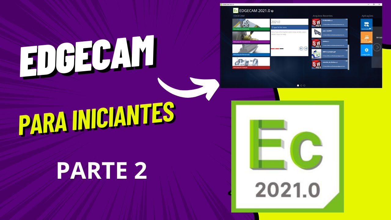 edgecam para iniciantes parte #2 - YouTube