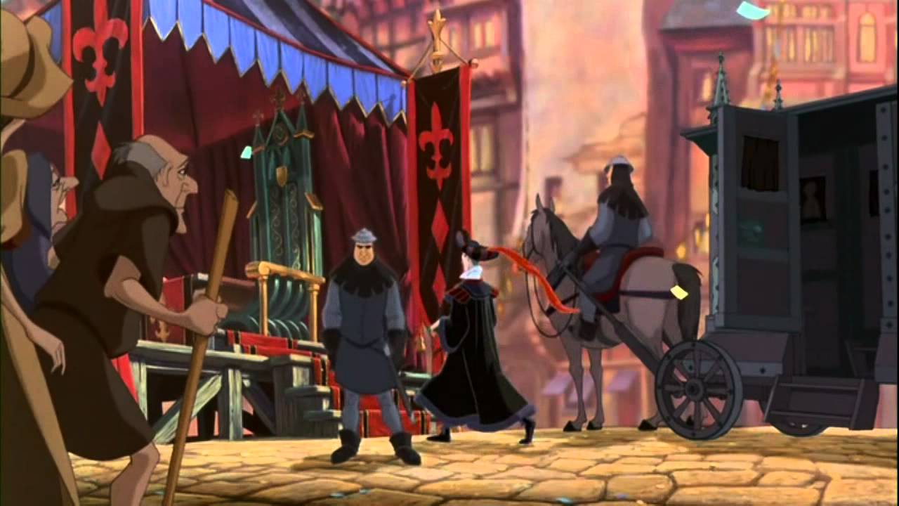 The Hunchback of Notre Dame-Topsy Turvy (Italian Reverse Scene) - YouTube