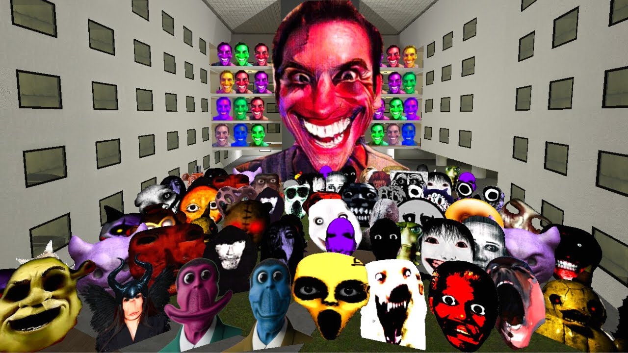 Boss Jerma Nextbots All Models Colored (Garry's Mod) - YouTube