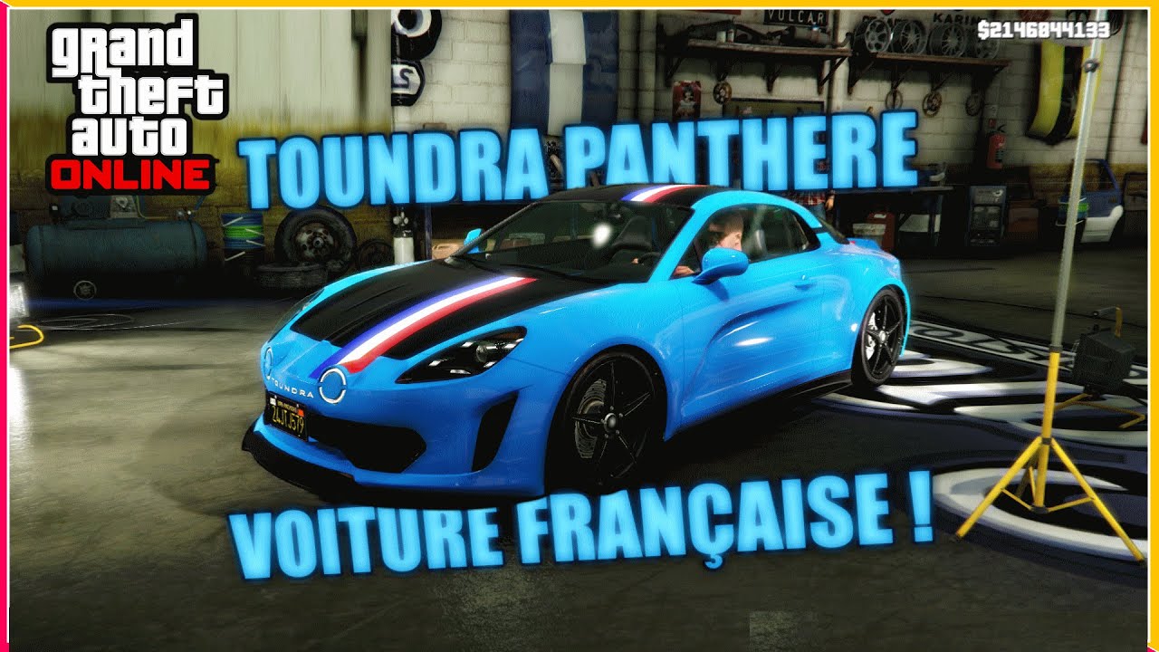 NOUVELLE VOITURE FRANÇAISE SUR GTA ONLINE ! Toundra Panthere - YouTube