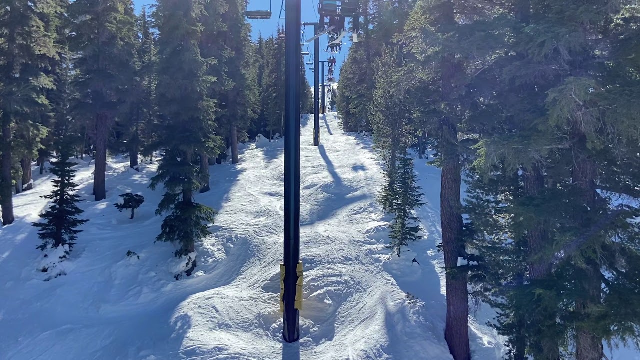 Chair 12 Mammoth Mountain, CA - YouTube