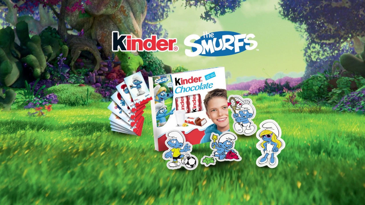 Kinder & The Smurfs - YouTube