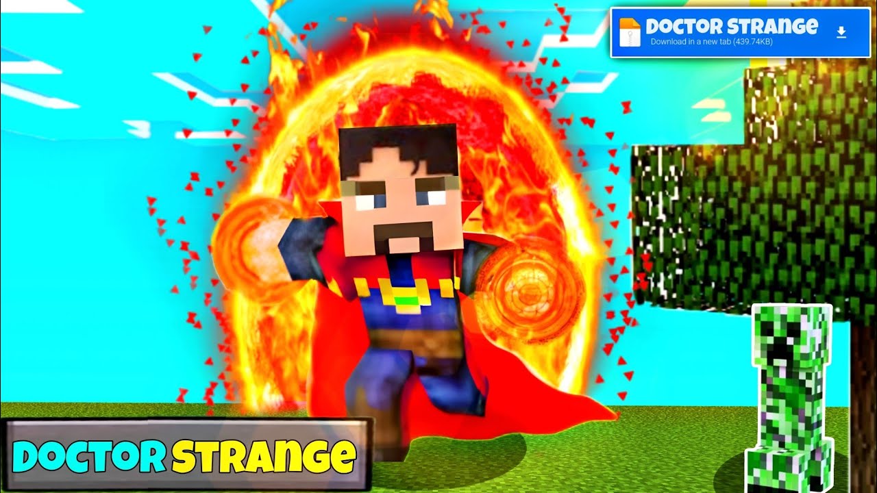Minecraft Doctor Strange Mod For MCPE | Minecraft 1.19 - YouTube