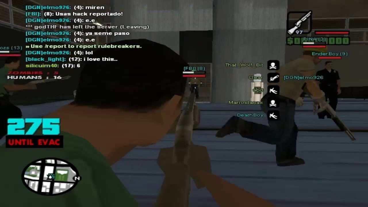 GTA SAMP: Zombie Apocalypse gameplay #1 - YouTube