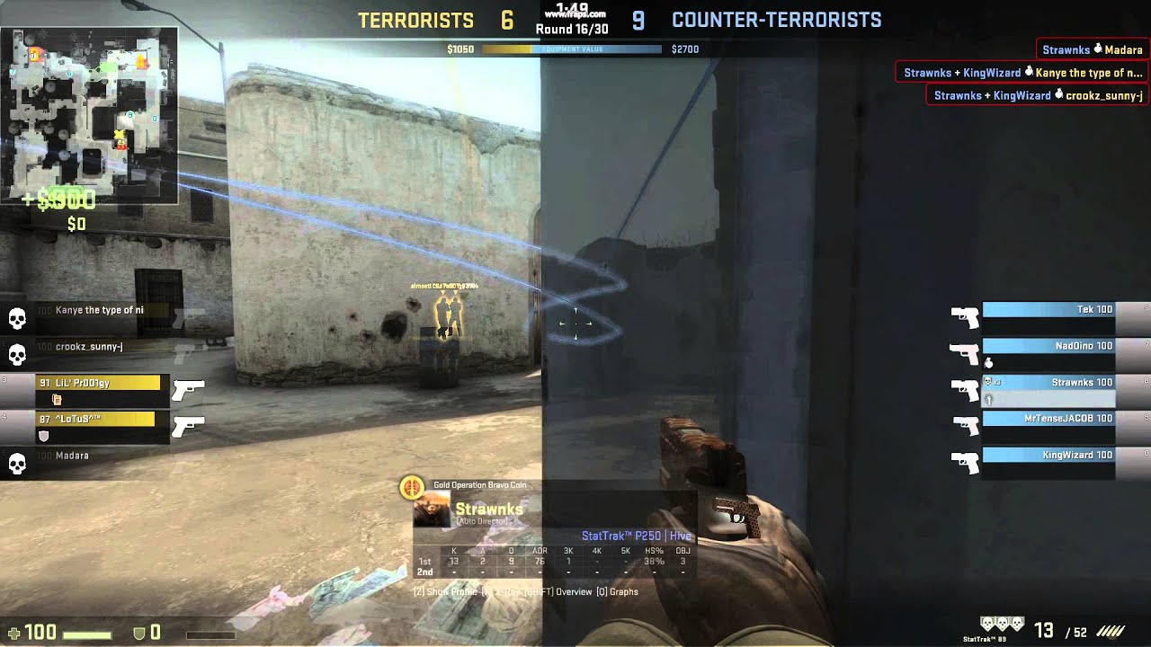 How to get a triple frag with a HG! - YouTube