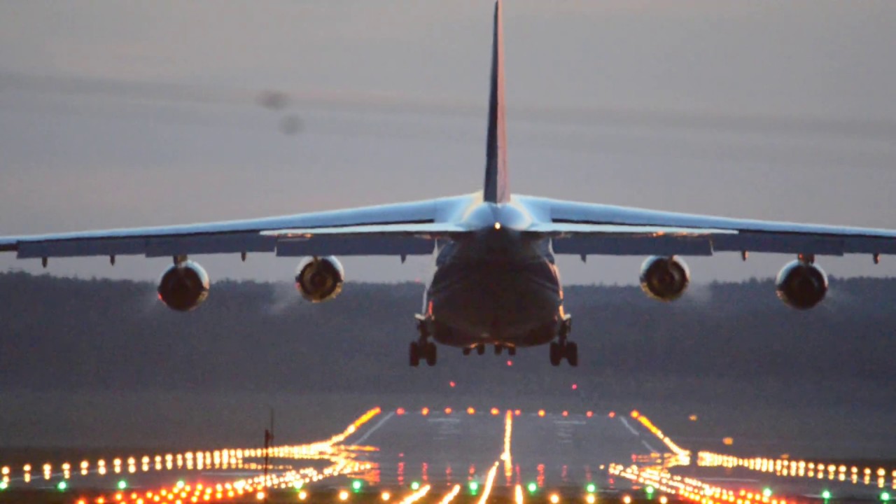 A124 landing 17.05.2020 (KJA) - YouTube