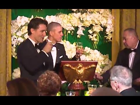 Obama and Justin Trudeau Make Toasts at State Dinner - Full Remarks ...