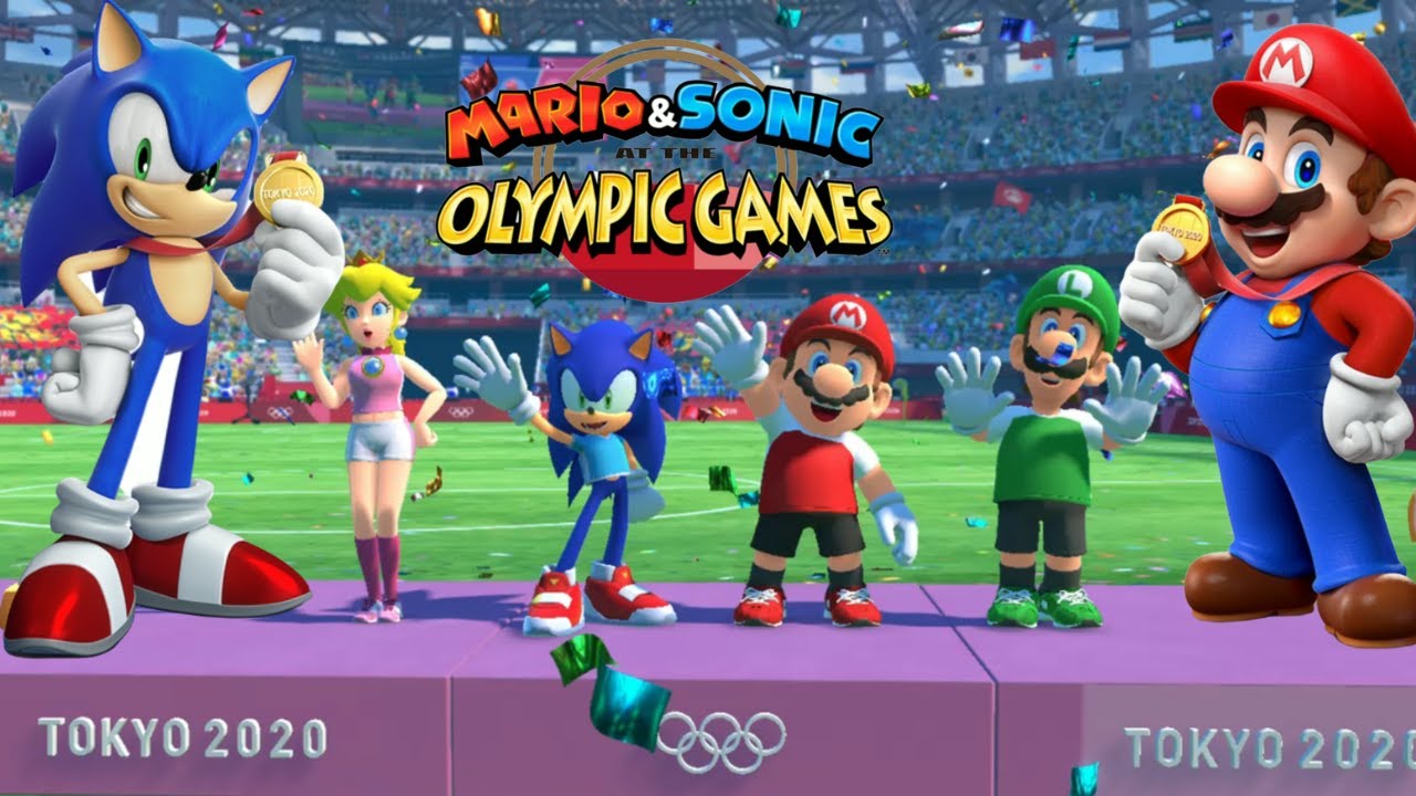 Mario & Sonic At The Olympic Games Tokyo 2020 Gameplay - YouTube