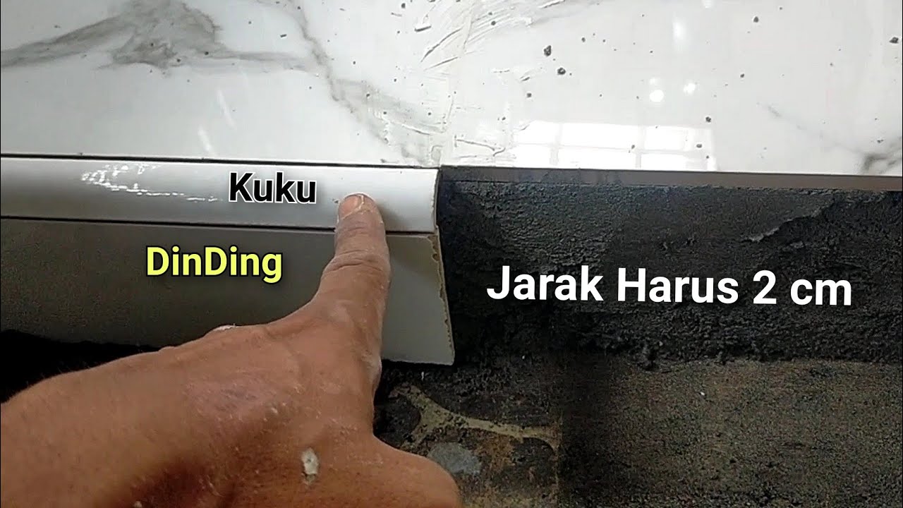 Cara paSang kuku maCan keramik 20 CM untuk graNite agar rapi dan kuat ...