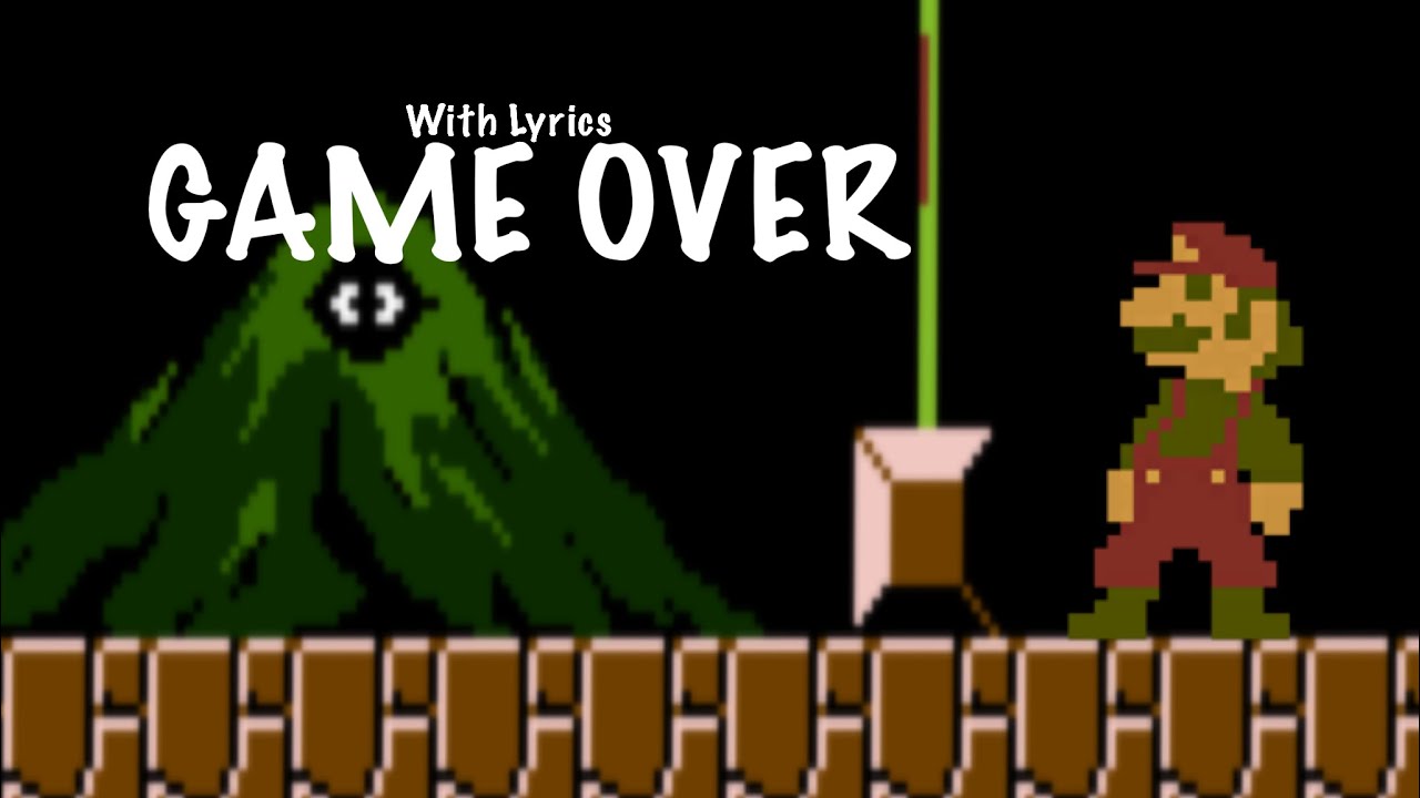 Game Over With Lyrics (FNF SMB Funk Mix) - YouTube