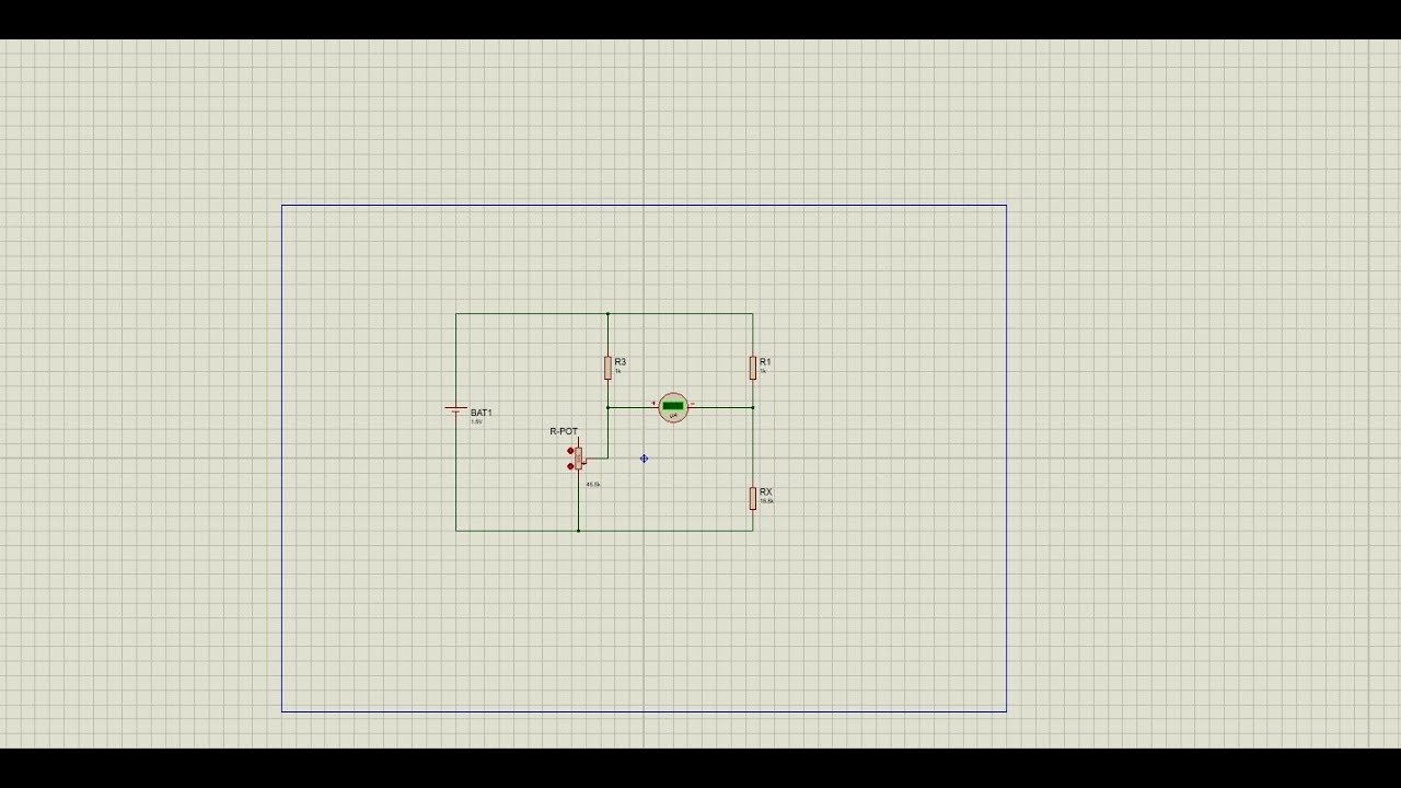 Designing And Simulating A Wheatstone Bridge Circuit Using Proteus A Step By Step Guide Youtube