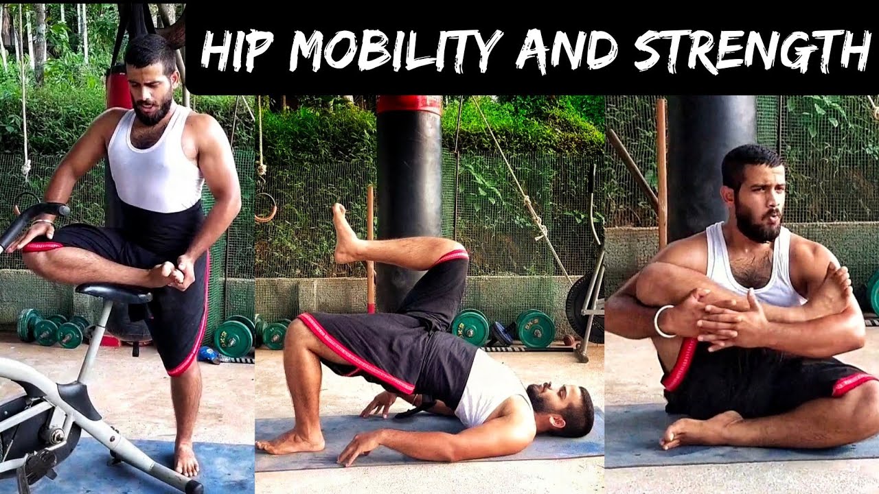 HIP Mobility And Strength Exercises - YouTube