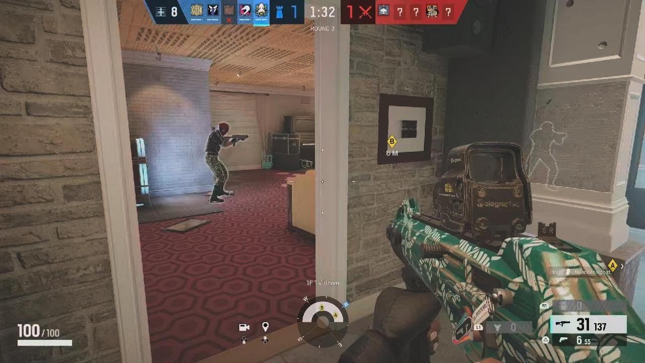 Tom Clancy's Rainbow Six Siege bouncing body - YouTube
