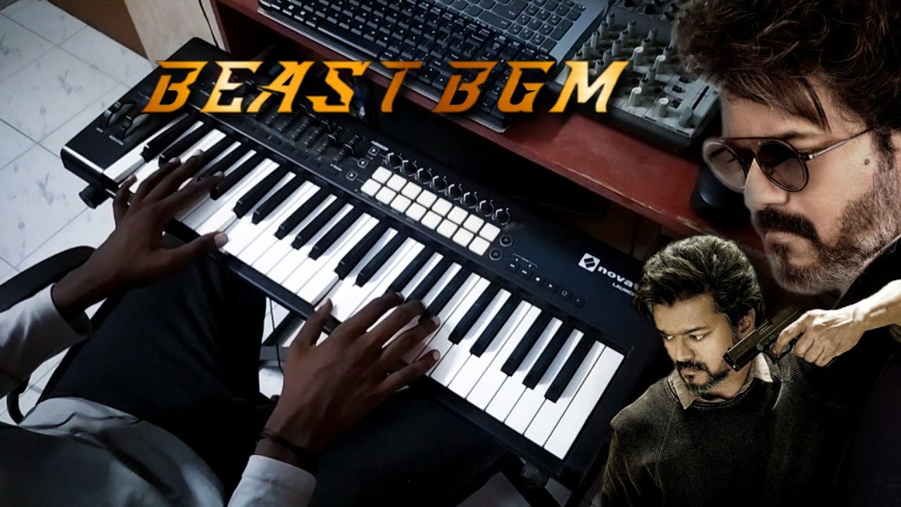 Beast Trailer Bgm | Keyboard cover | Thalapathy Vijay | Nelson ...