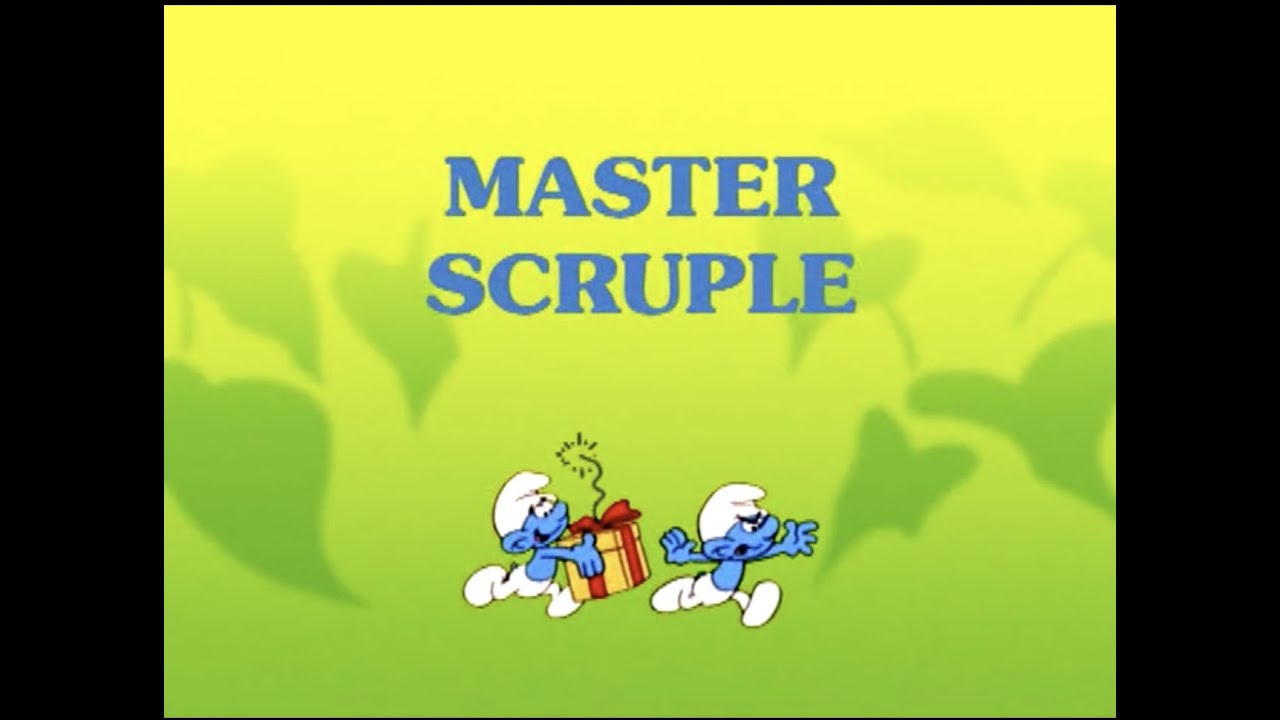 The Smurfs - Master Scruple - YouTube