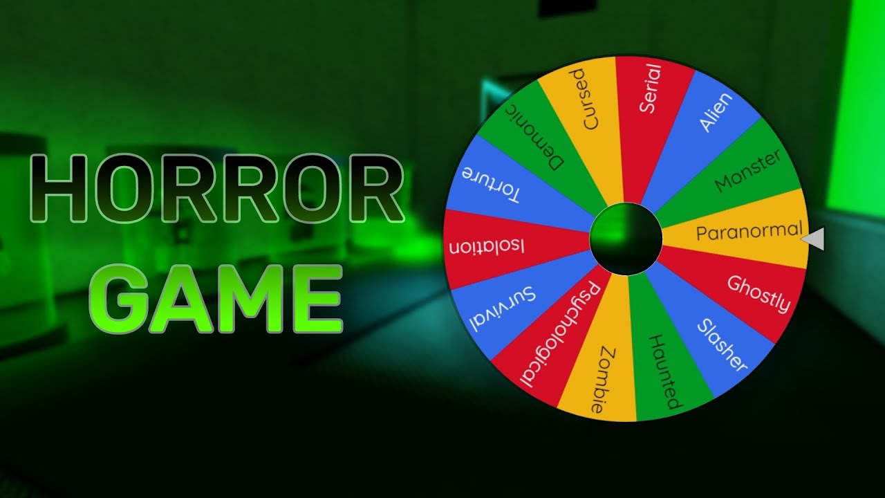 🔨 Making a Spine-Chilling Roblox Horror Game 🎮👻 Spin the Wheel ...