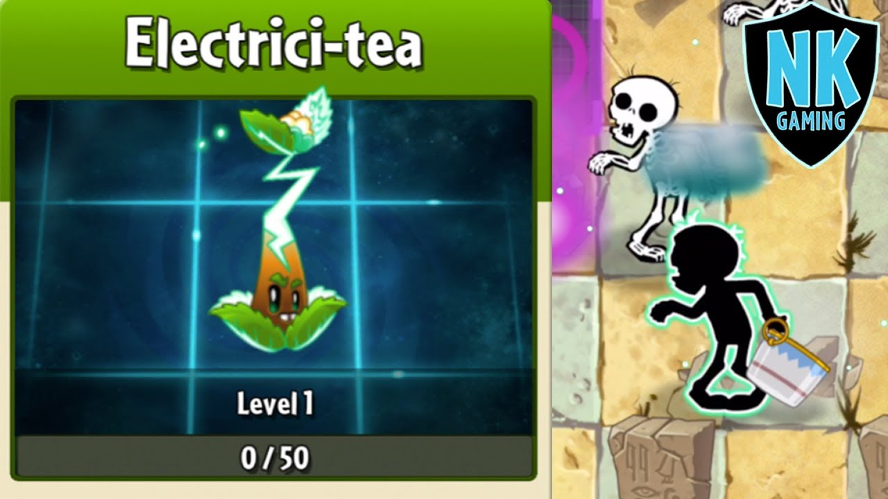 PvZ 2 - Electrici-tea - Level 1 Preview - YouTube