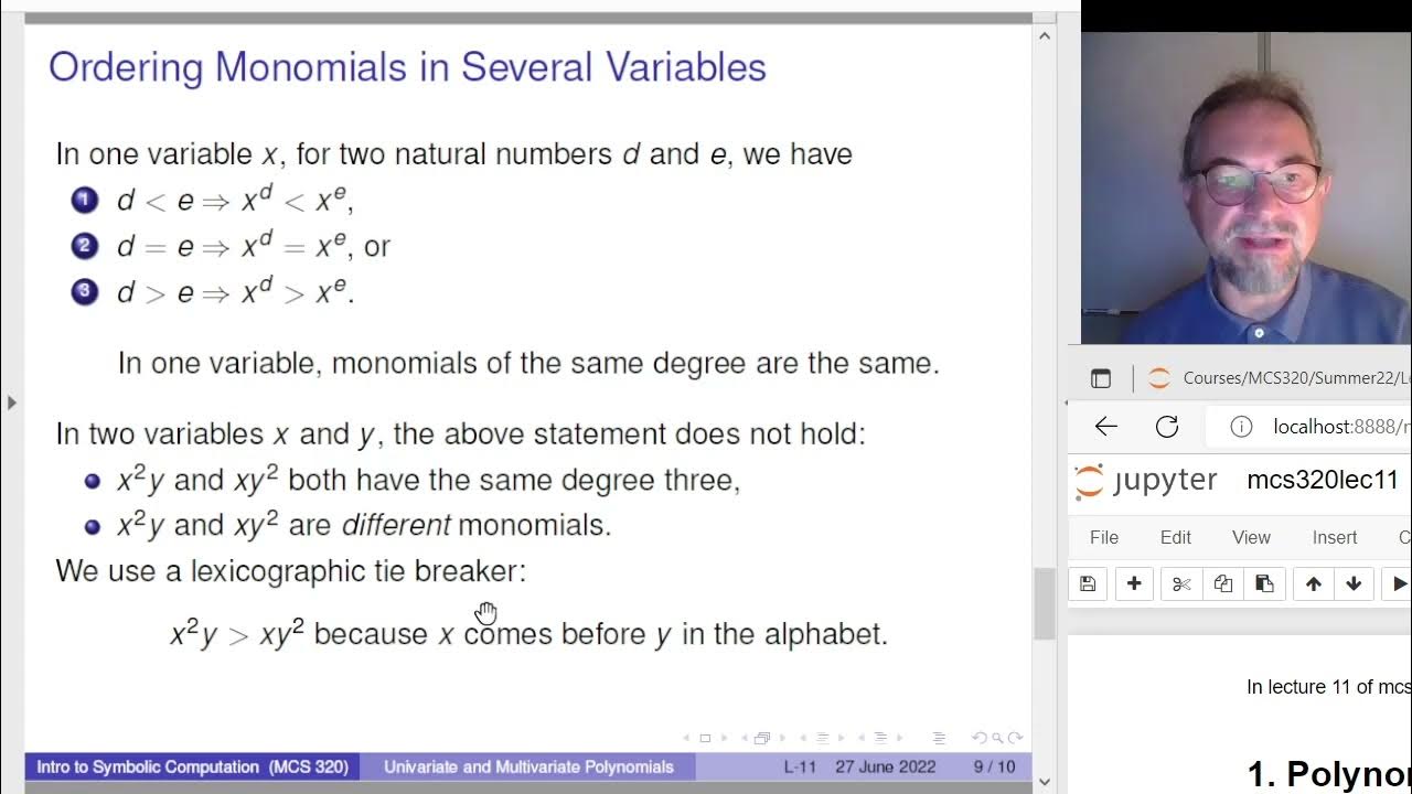 Univariate And Multivariate Polynomials Numeric Exact Symbolic Factorizations Monomial