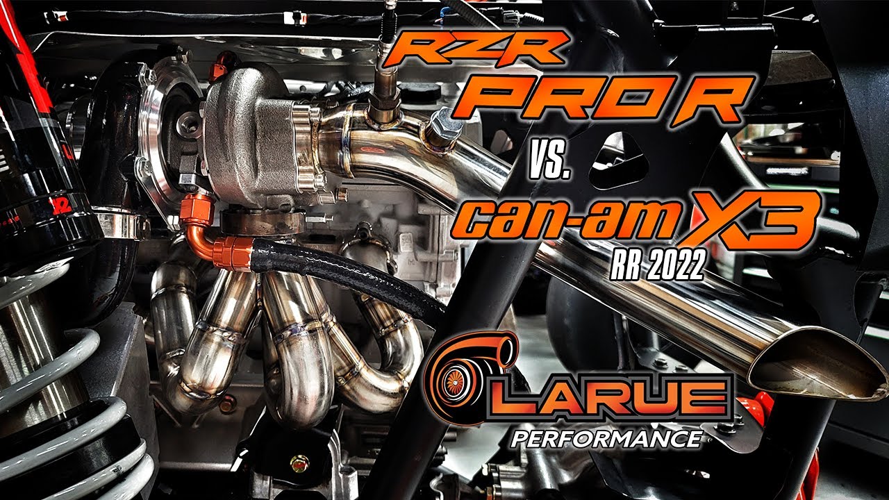 Polaris RZR Pro R vs Can-Am X3 RR 2022 - YouTube