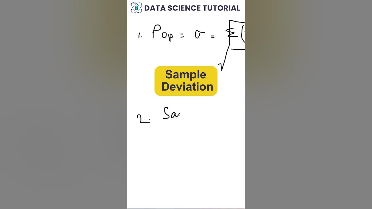 How to Find Standard Deviation? Formula of Standard Deviation - YouTube