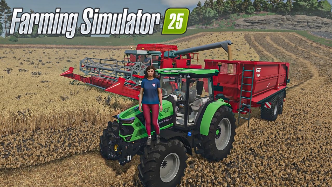 60 minutes GAMEPLAY on Hutan Pantai Map | Farming Simulator 25 GAMEPLAY ...