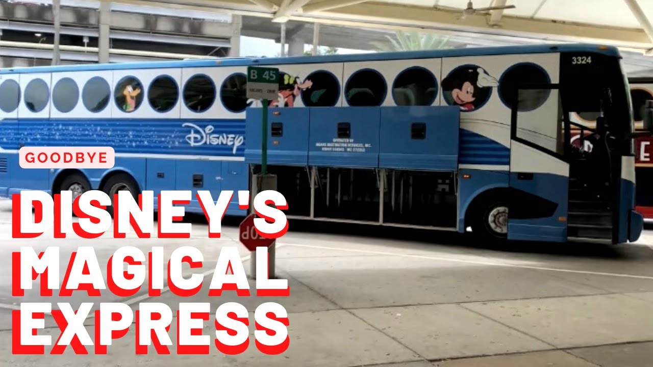 Goodbye Disney's Magical Express - YouTube
